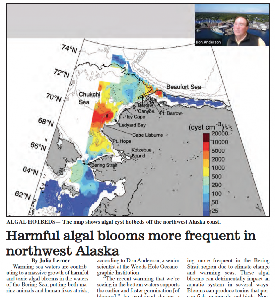 “Strait Science” lecture featured in local news stories in Alaska ...