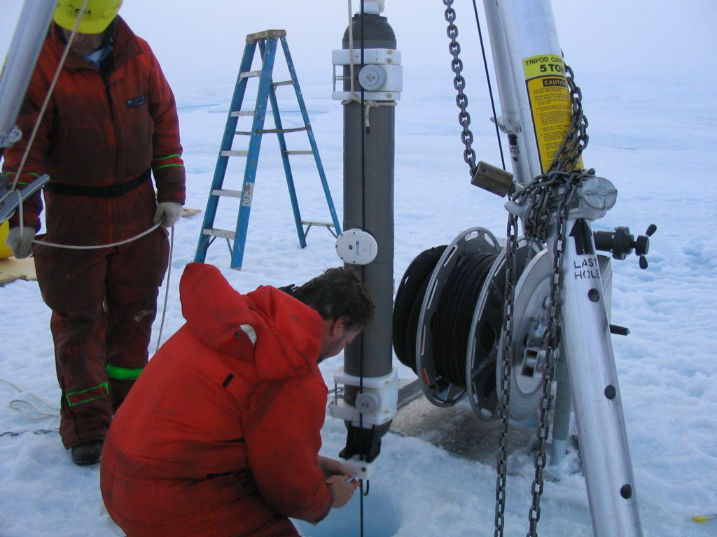 ITP 002 Deployment - Ice Tethered Profilers