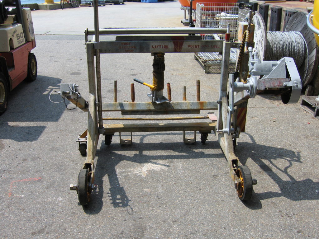 Reel Handling Equipment - WHOI Mooring Lab