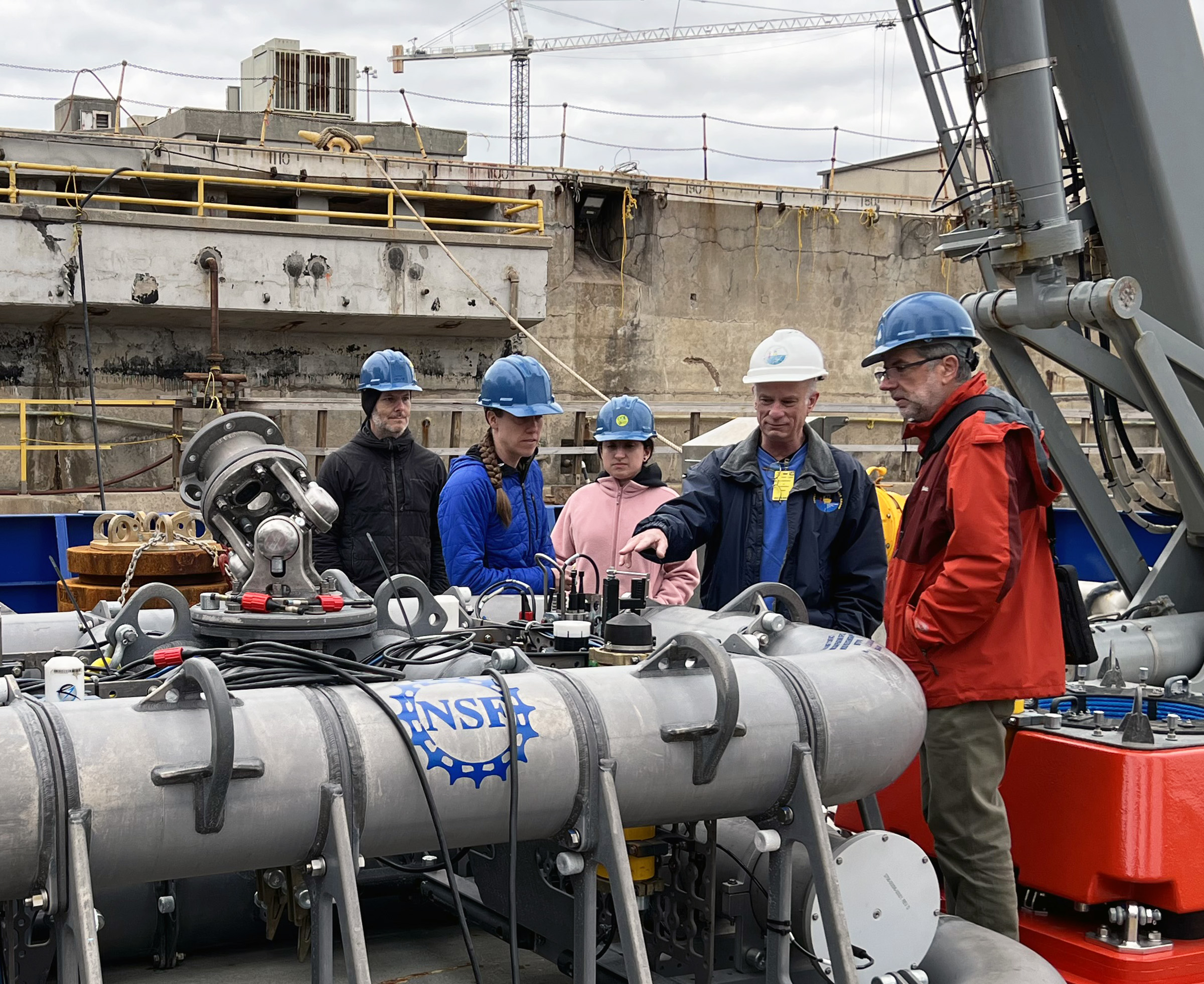 Voulgaris Visit - OOI Expedition