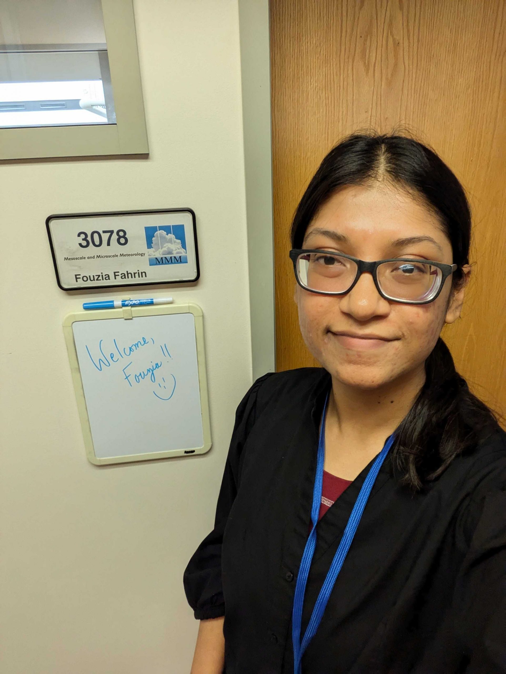 Fouzia starts 3-month visit at the National Center for Atmospheric ...