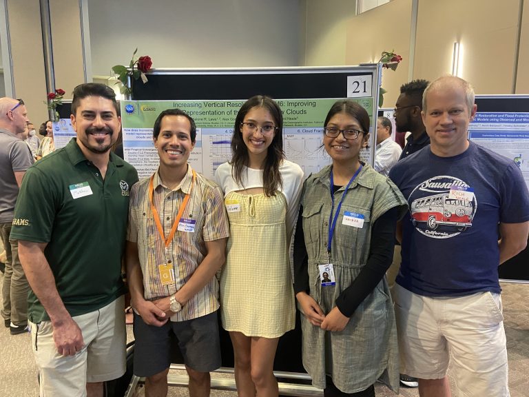 NSF SOARS student, Chelone Laws, presents her summer research at NCAR ...