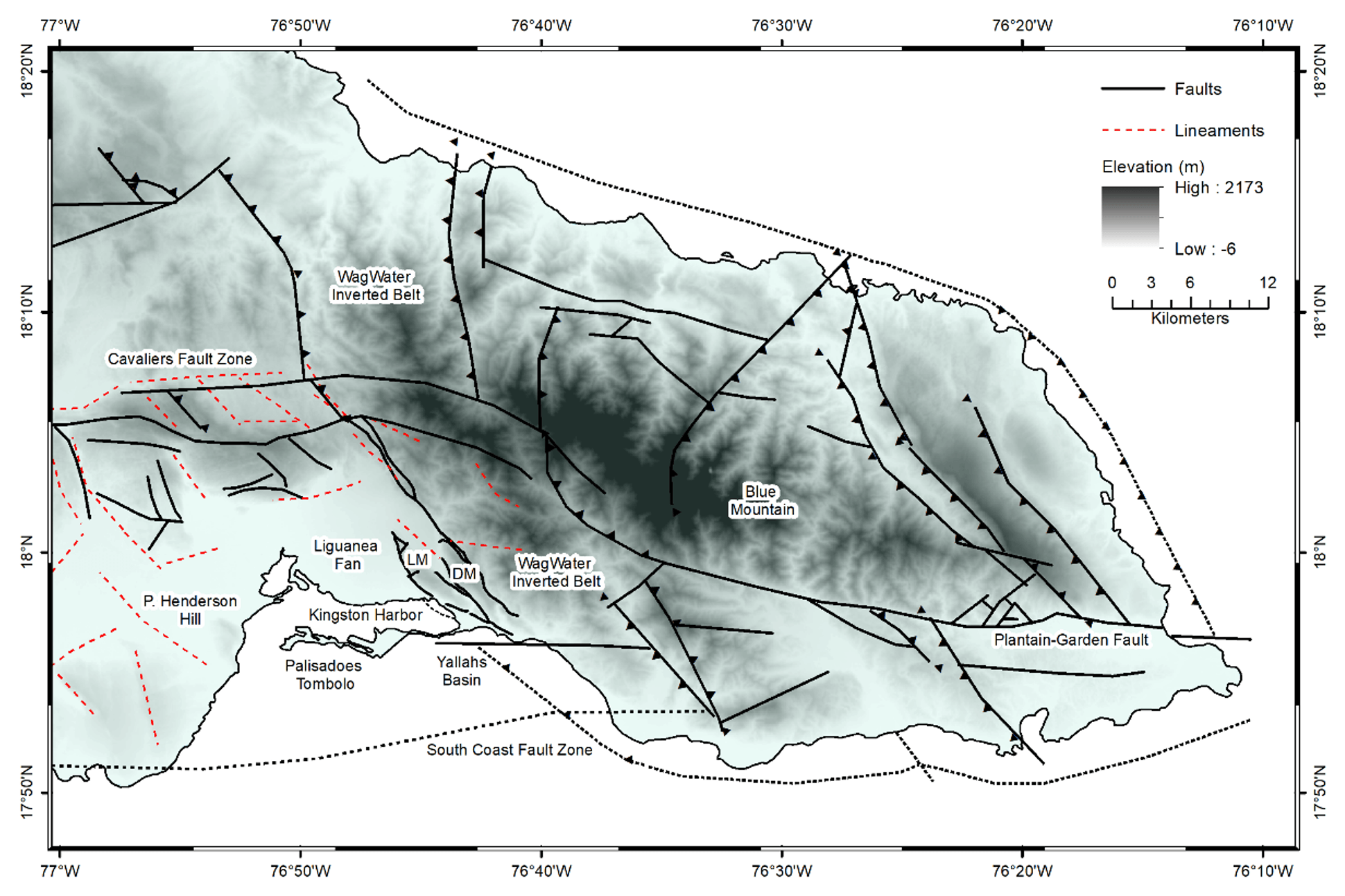 Paleoseismicity and Neotectonics Research – Vashan Wright, Ph.D.